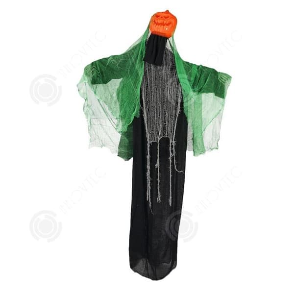 INN Halloween Decorations 188x133cm Halloween pumpa spöke sensor ...