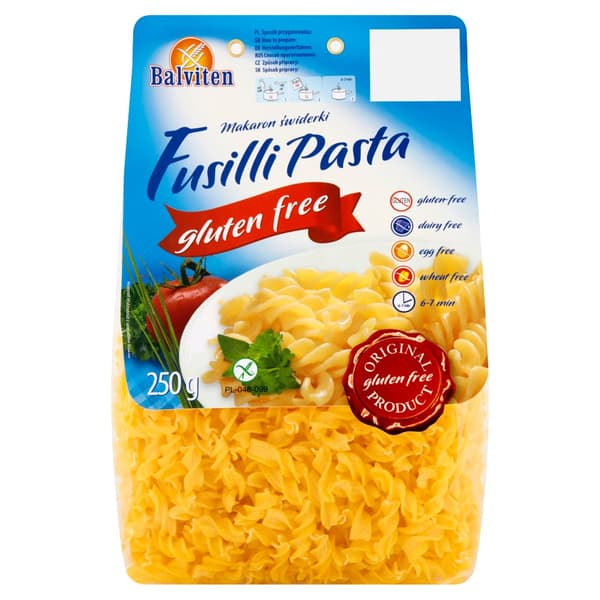 Balviten Glutenfria Pastaspiraler 250g - perfekt för en glutenfri kost ...