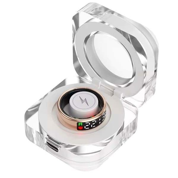 Ansluten Ring Storlek 10 Modell Saturn med LED-skärm och ...