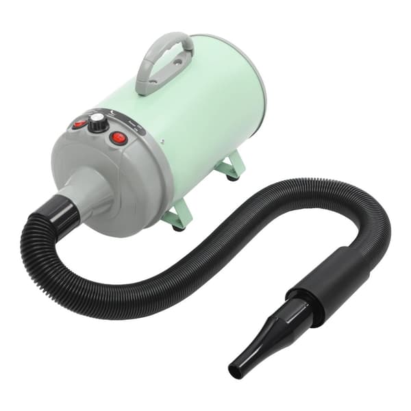 Pet Torktumlare, 2200W Effekt, Justerbar Slang, Grön | CDON