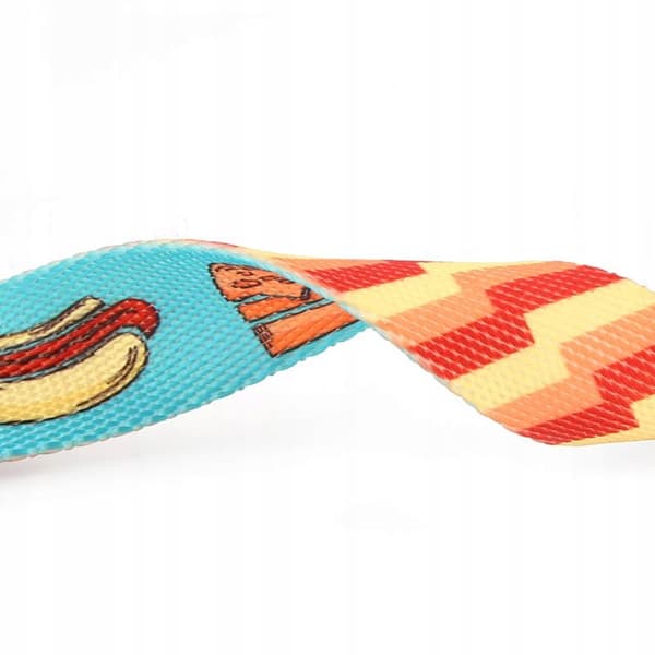 Hundhalsband med namn och telefonnummer starkt ljus whippet beagle M | CDON