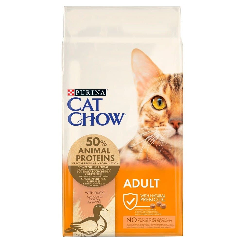 Purina Nestle Vuxen Rik På Anka Purina Cat Chow 15kg Katt Utfodra ...