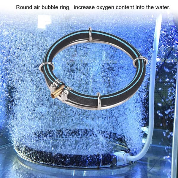 Round Aquarium Air Bubbler - Improve Oxygenation and Bubble ...