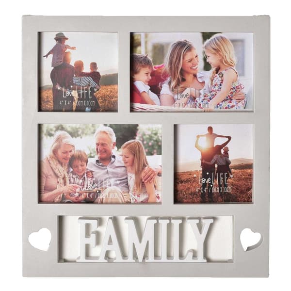 Celebrations Love Life Family Multiple Photo Frame | CDON