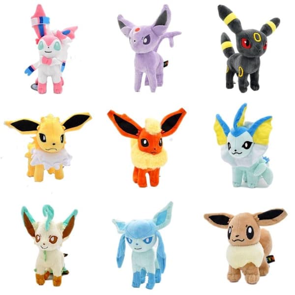 16 cm Pokémon Sylveon Jolteon Flareon Umbreon Eevee Vaporeon Jolteon ...