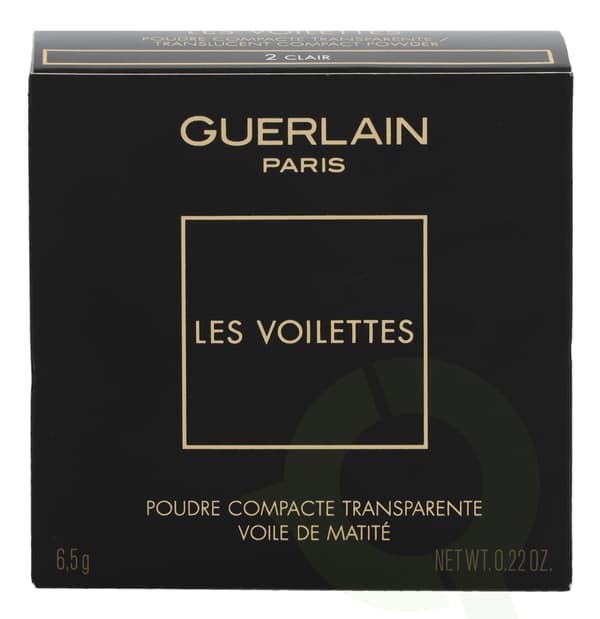 Guerlain Les Violettes Translucent Compact Powder 6.5 g #02 Clair | CDON