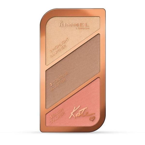 Palettformande - Rimmel - Kate - 3 Färger - Coral Glow - För Kvinnor | CDON