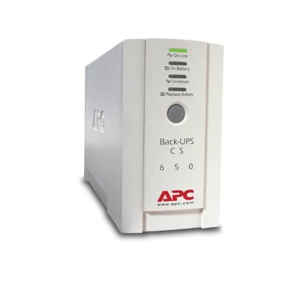 UPS - APC - Back-UPS CS 650 - 650 VA | CDON