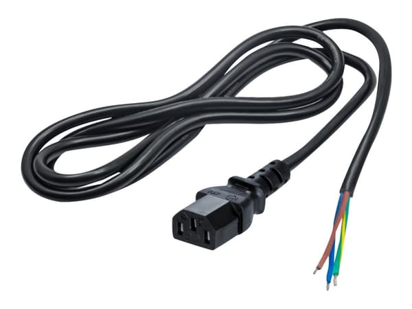 Akyga AK-OT-02A - Strømkabel - uisolert tråd til power IEC 60320 C13 - 250 V - 10 A - 1.5 m ...