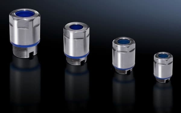 Rittal HD 2410.031, Rostfritt stål, Rostfritt stål, 5 styck, Rak, M25x1.5, 1,2 cm | CDON