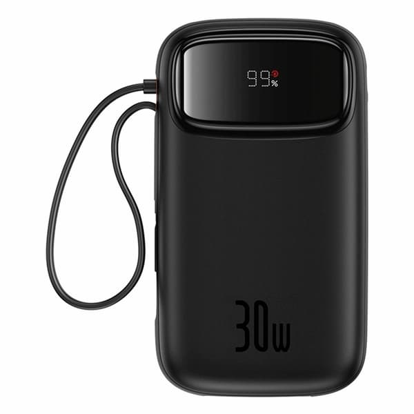 Baseus Powerbank 20000mAh 30W QPow 2 - Svart | CDON