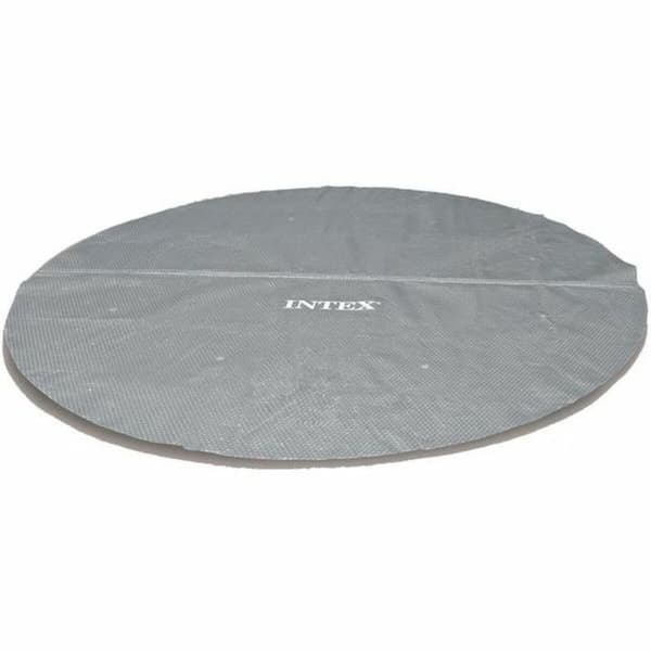 Pool Cover Intex Bubble TIME UTF00142 Grå Rund | CDON
