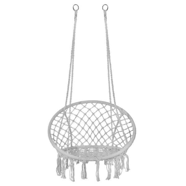 Hänggunga - SPRINGOS - Macramé design - Komfort 150 kg - Idealisk för ...