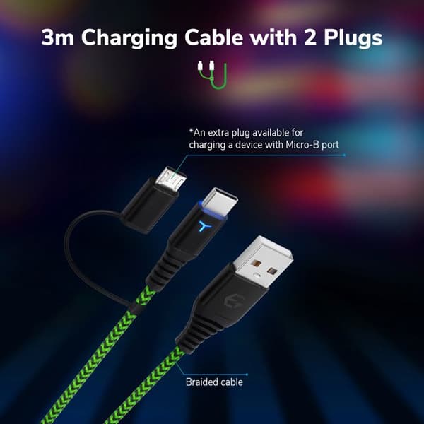 Laddnings- och Spelkit - EGOGEAR - SCH10 - Autonomi 32h - Kompatibel ...