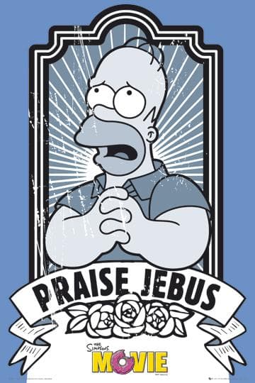 The Simpsons - Praise Jebus | CDON