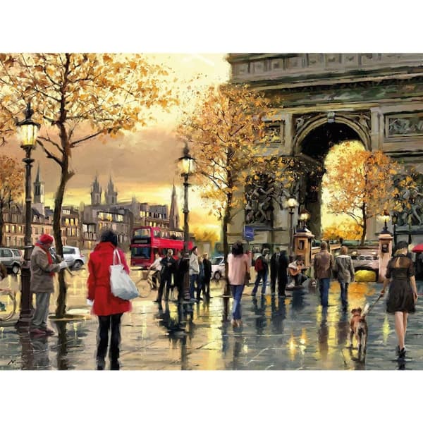 Richard Macneil Arc De Triomphe Canvas Print | CDON
