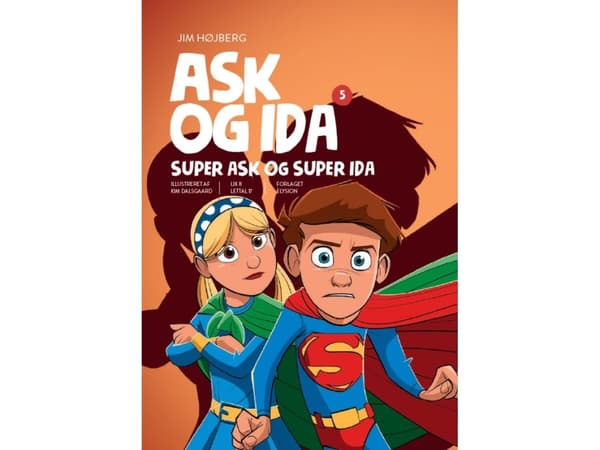 Super Ash och Super Ida | Jim Højberg | Språk: Danska | CDON