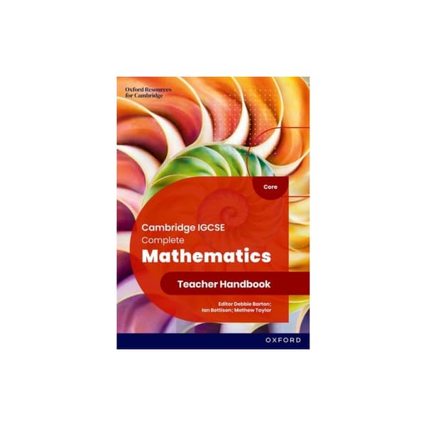 Cambridge IGCSE Complete Mathematics Core: Teacher Handbook Sixth Edition (häftad, eng) | CDON