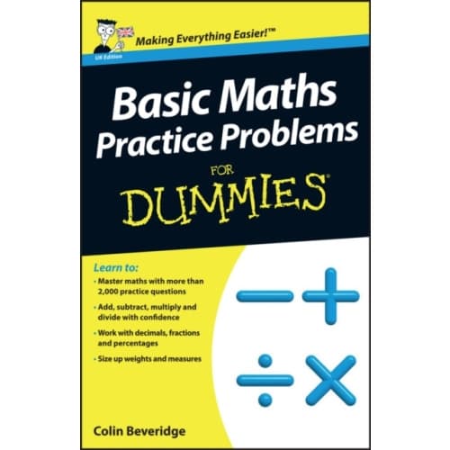 Basic Maths Practice Problems For Dummies, UK Edition (häftad, eng) | CDON