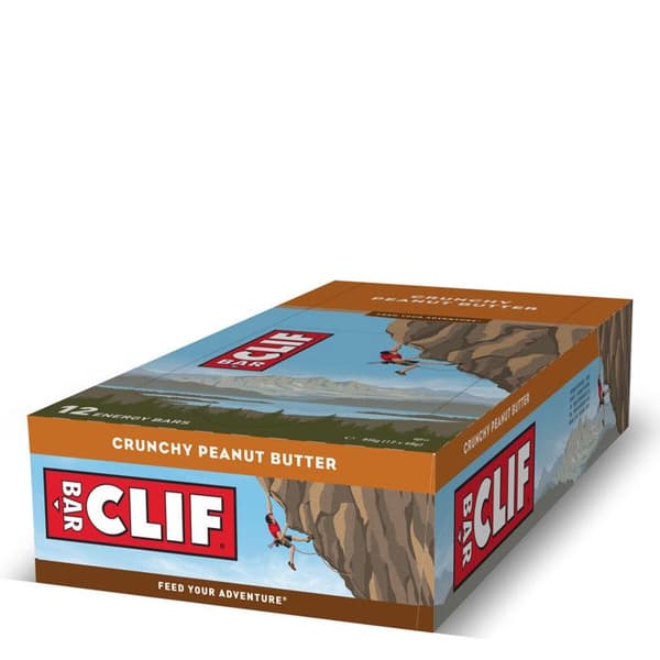 Clif energibarer - Clif Bar - Krispig jordnötssmör, låda med 12 | CDON