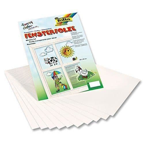 Folia - Fönster klarfilm, 23x 33cm, 5 ark - 450230/5 | CDON