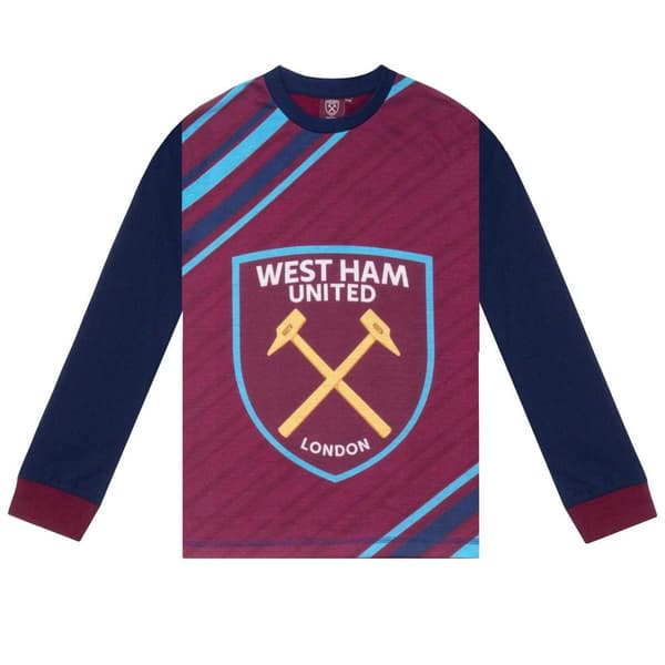 West Ham United FC Boys Sublimation Long Pyjama Set | CDON