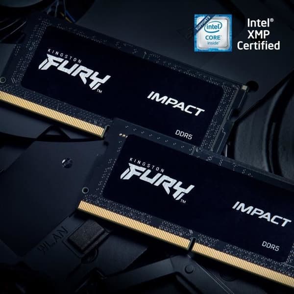 Minnesmodul DDR5 - KINGSTON - FURY Impact - SODIMM - 32 Go (2 x 16 Go) - 5600 Mhz - CL40 | CDON