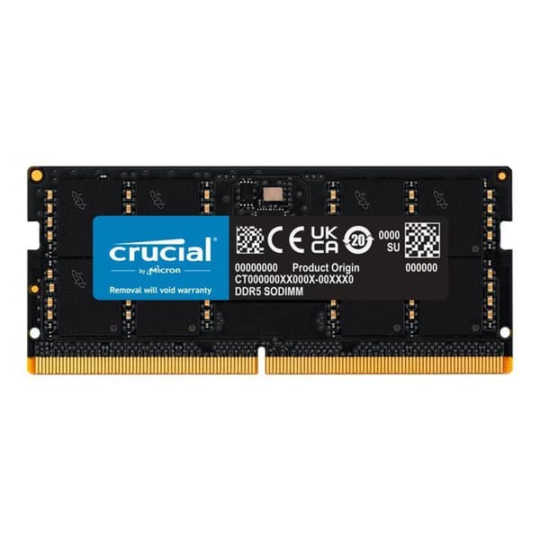 RAM-minne - CRUCIAL - 48GB - DDR5 - 5600MHz - SODIMM - Multikapacitet ...