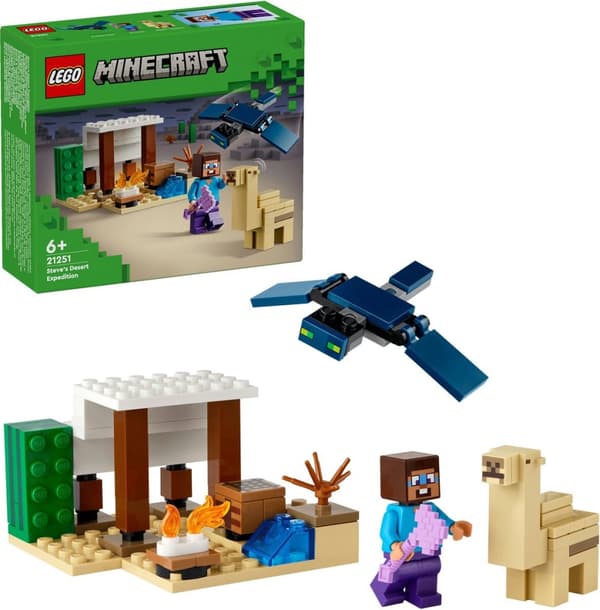 LEGO Minecraft Steve's Desert Expedition - 21251 | CDON