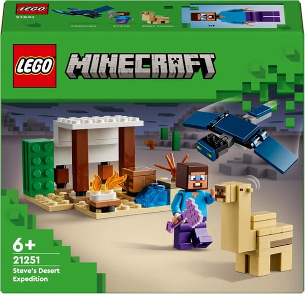 LEGO Minecraft Steve's Desert Expedition - 21251 | CDON