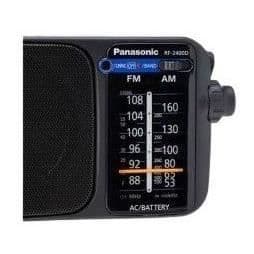 PANASONIC RF-2400DEG-K Bärbar radio - AM/FM/MW Digital Tuner - Nät ...
