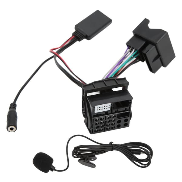 12Pin Bluetooth 5.0 Aux Ljudkabeladapter Mikrofon Handsfree Ersättning ...