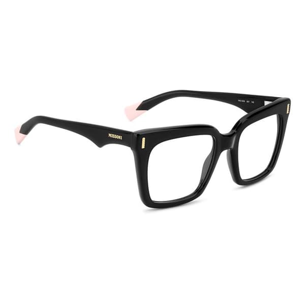 Läsglasögon MISSONI MIS 0208 52/19/145 807 SVARTA ACETATRAMAR DAM ...