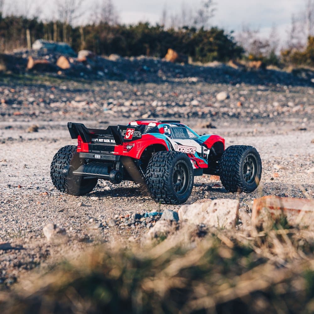 ARRMA Vortex 4x4 V3 3s BL - RTR Röd | CDON