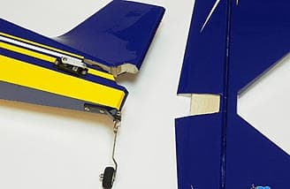 OMP Hobby Rudder/Elevator Set BigHorn 49 (Blue) | CDON