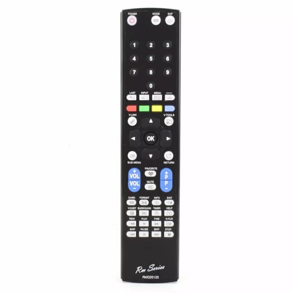 RM Series Remote Control fits PANASONIC TCP65S1 TC-P65S1 TCP65S60 TC ...