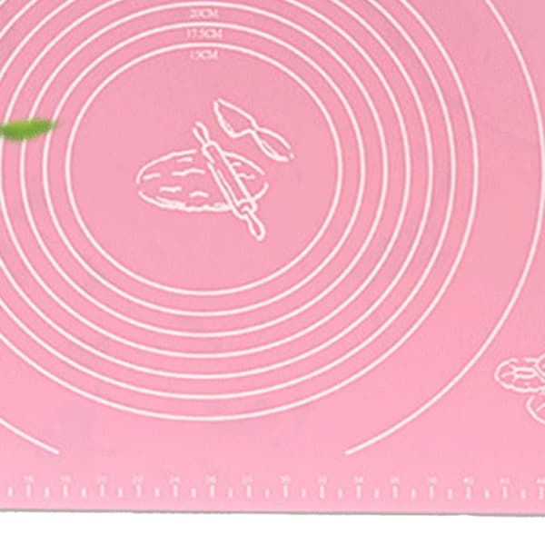 Non-stick Silikon Bakmatta Tjock Silikon Bakmatta med Mått för Bakning ...