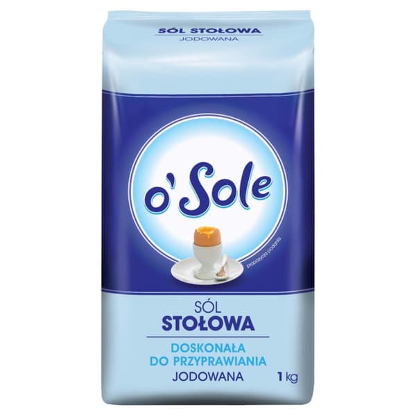 o'Sole joderat bordssalt 1 kg | CDON