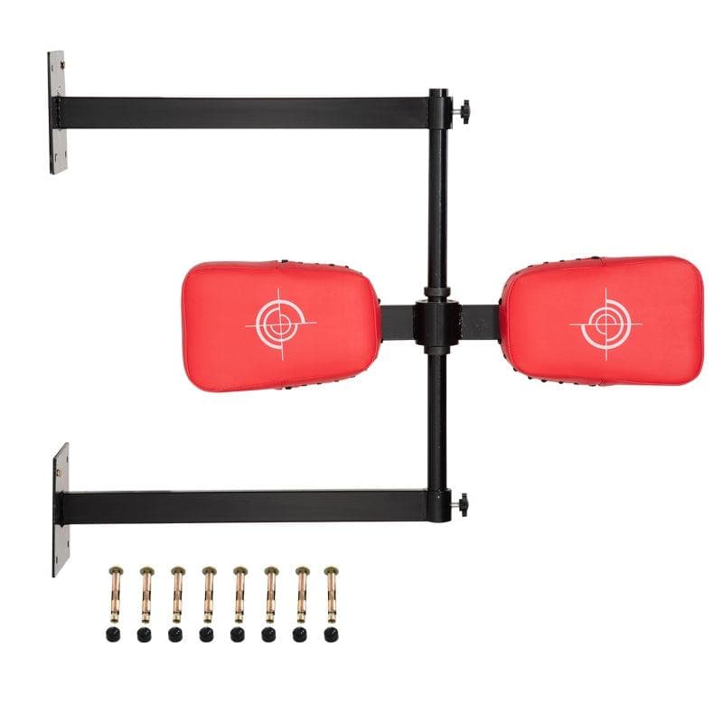 Rootz Boxing Pole - Rotating Punching Pad - Wall Mounted Reflex Bar ...