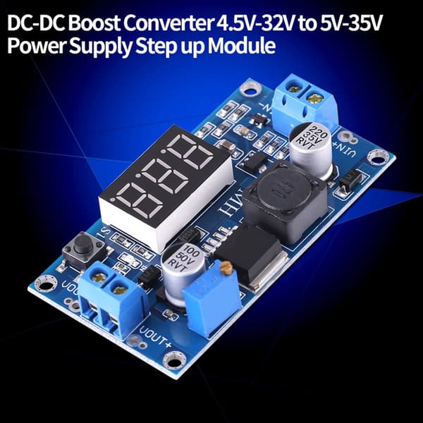 High-Efficiency DC-DC Boost Converter: 4.5V-32V Input, 5V-35V Output | CDON