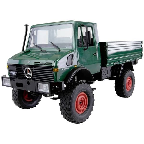 Amewi 22632 Unimog Basic, grön 1:12 elektrisk RC-lastbil redo att köras (RtR) | CDON
