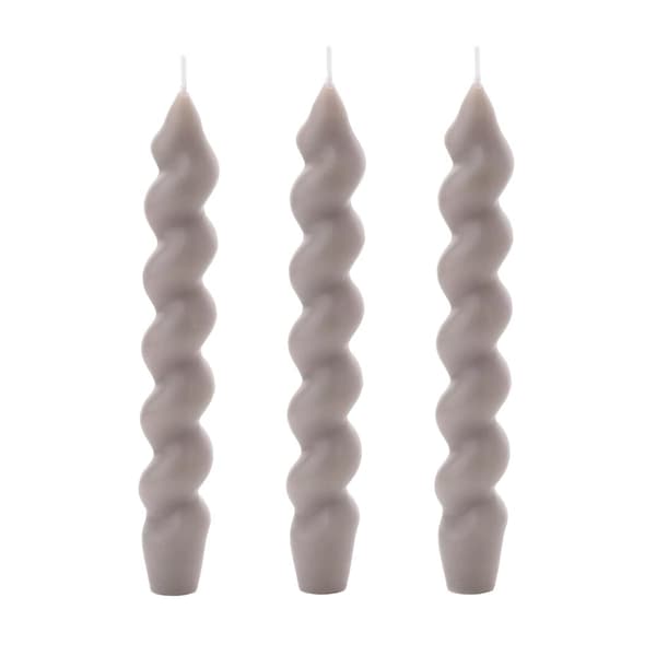 Hestia Aether Twisted Candles (Förpackning med 3 st) | CDON