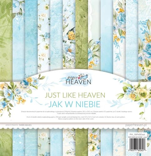Paper Pack Paper Heaven - Just like Heaven - 12x12 Tum | CDON