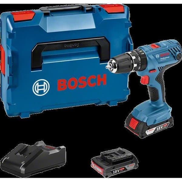 Bosch Professional Gsb 18v 21 Iskuporakone 2 Paristoa 2 0ah Gal 18v