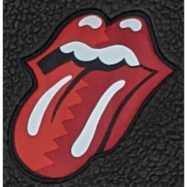 Amplified Mens Zig Zag Tongue The Rolling Stones Fleece Top | CDON
