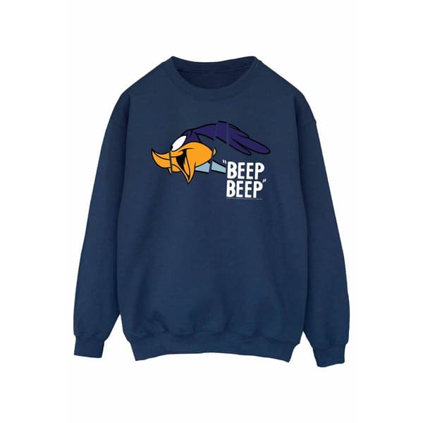 Looney Tunes Beep Beep Road Runner - Sweatshirt i bomull, herr | Navy ...