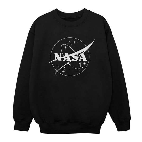 NASA Boys Classic Insignia Logo Monokrom Sweatshirt | CDON