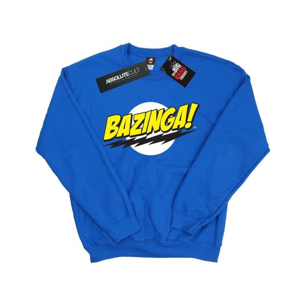 The Big Bang Theory Sheldon Bazinga-tröja för flickor | Royal Blue | 9 ...