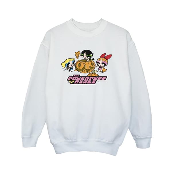 The Powerpuff Girls Boys Girls Pumpkin Sweatshirt | CDON