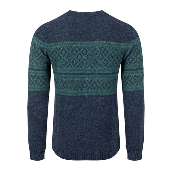 Weird Fish Mens Wicklow Fair Isle Crew Neck Sweatshirt | CDON